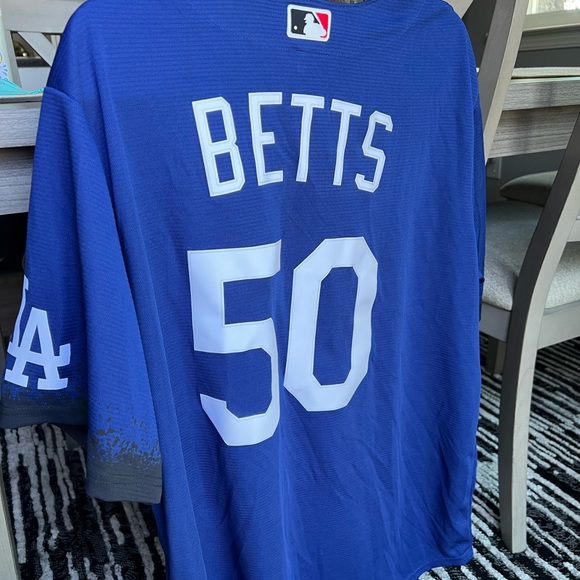 Nike | Shirts | Nike Mens Los Angeles Dodgers Mookie Betts 5 Royal City Connect Jersey | Poshmark